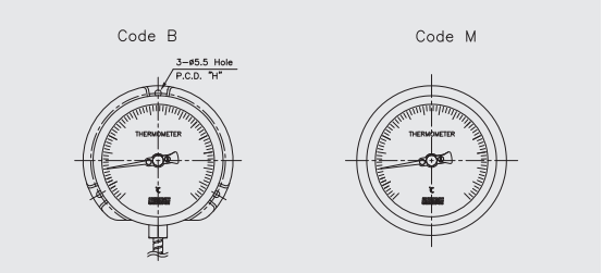 Đồng hồ nhiệt độ WISE T219